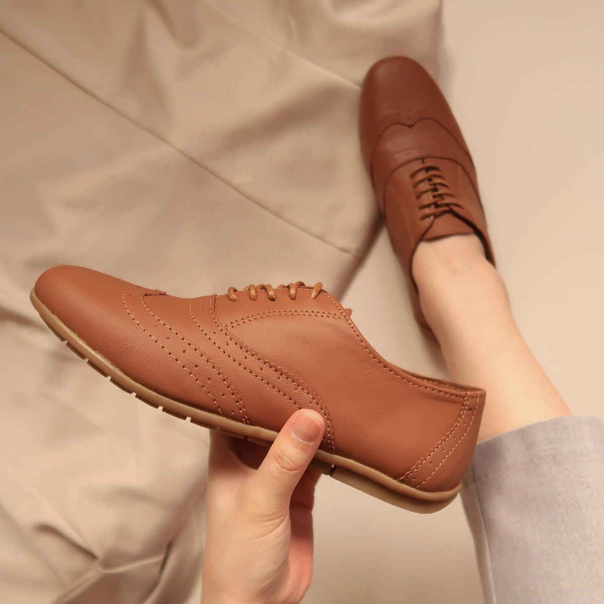 Aster in Cognac Tan | Rob & Mara