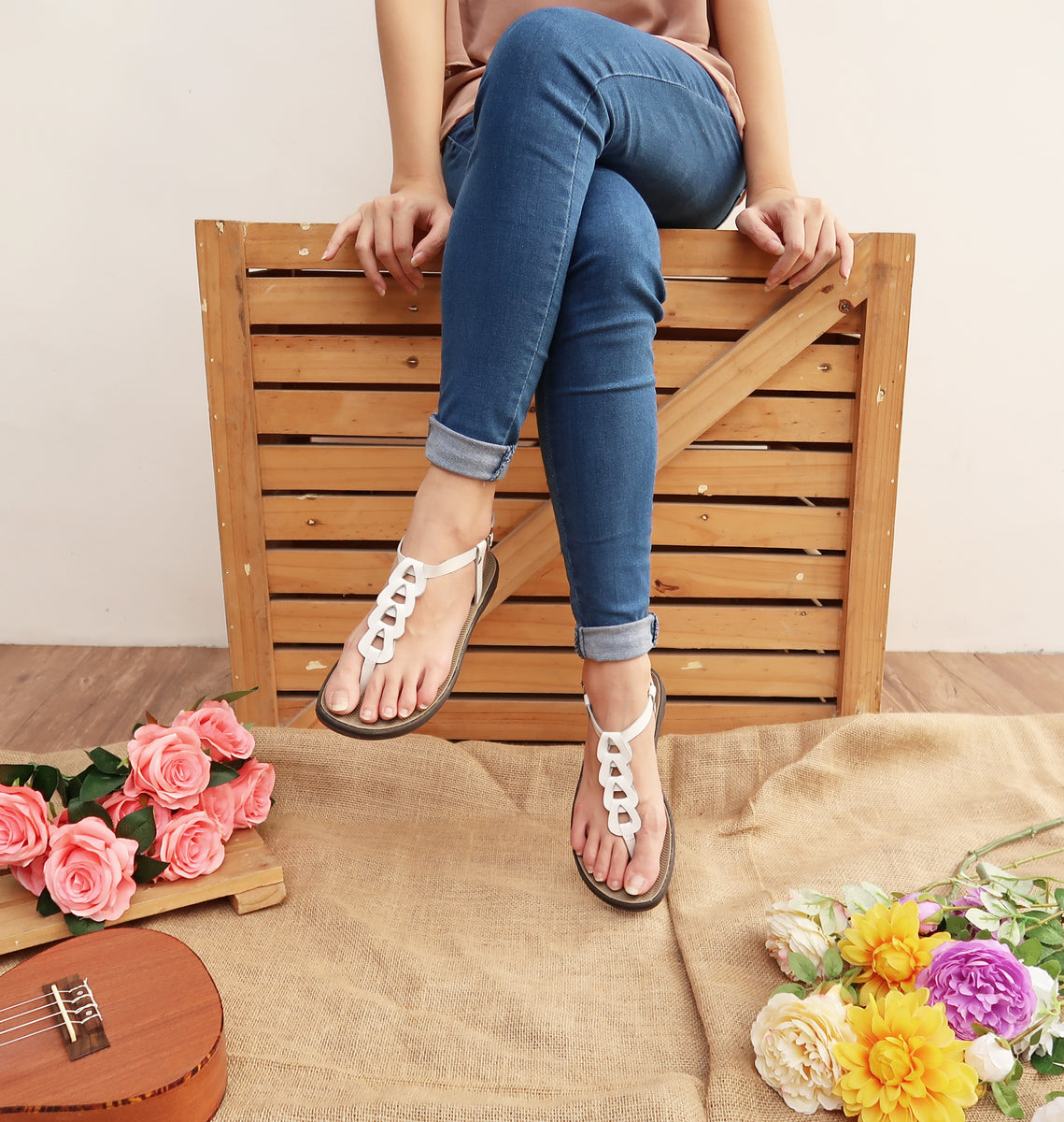 Therese in White– Rob & Mara